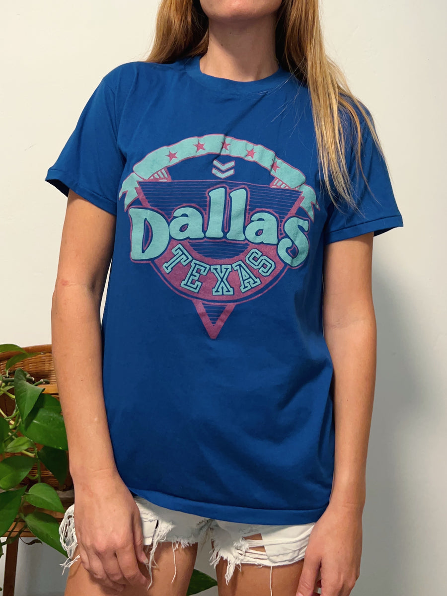Vintage 1980’s Dallas Tee – Electric West