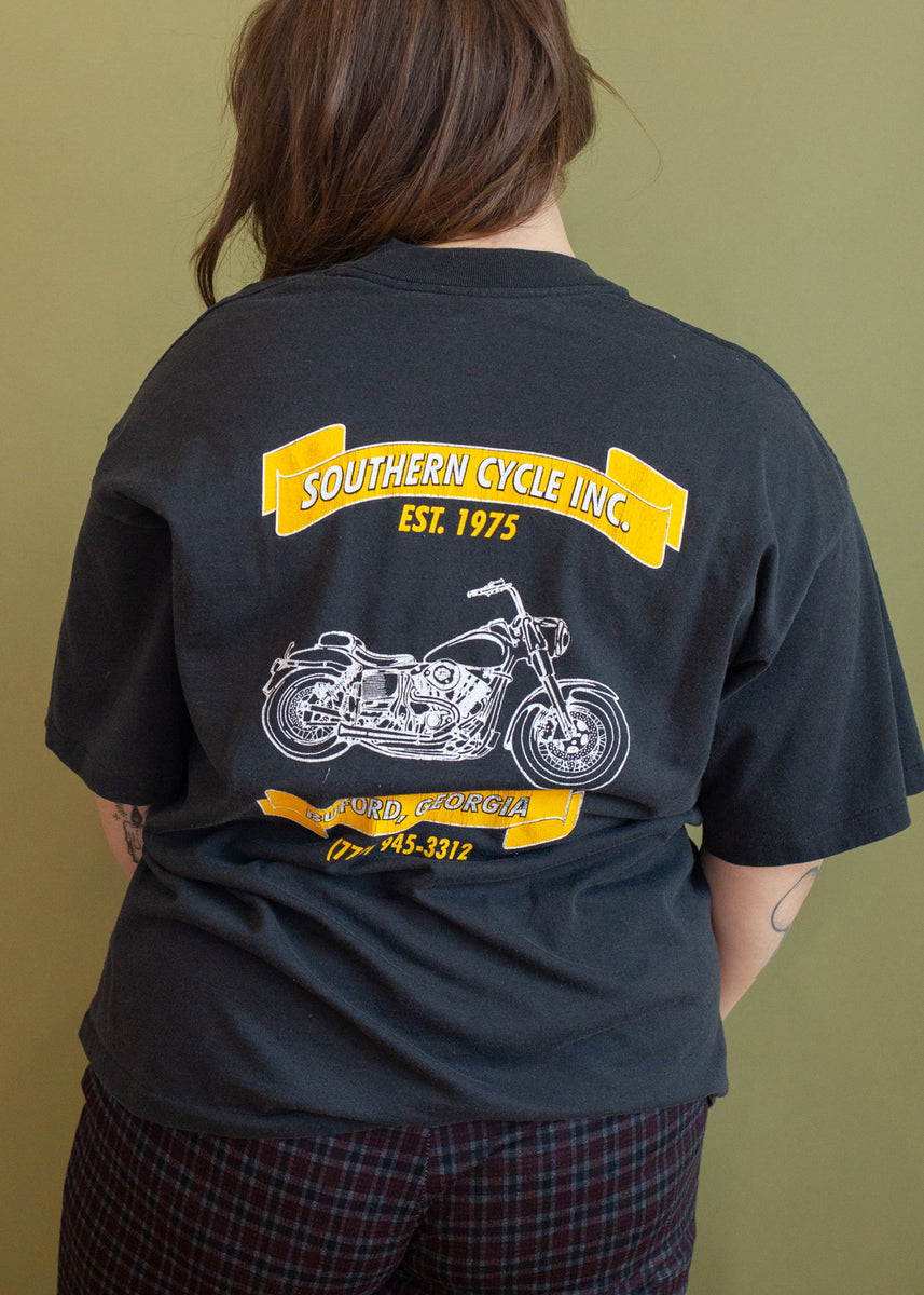 Vintage 90s Southern Cycle Biker Tee – Electric West