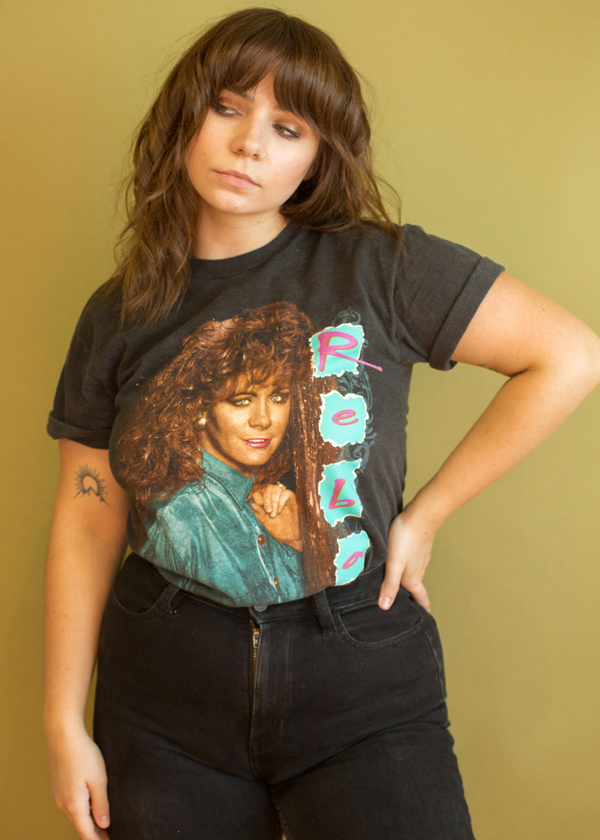 Vintage 1990 Reba Tour Tee – Electric West