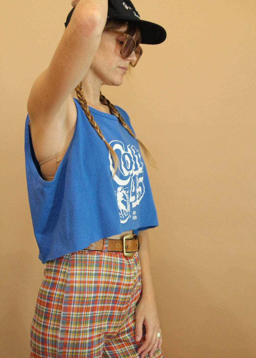 Vintage 90's Colt 45 Malt Liquor Cropped Tank – Electric West