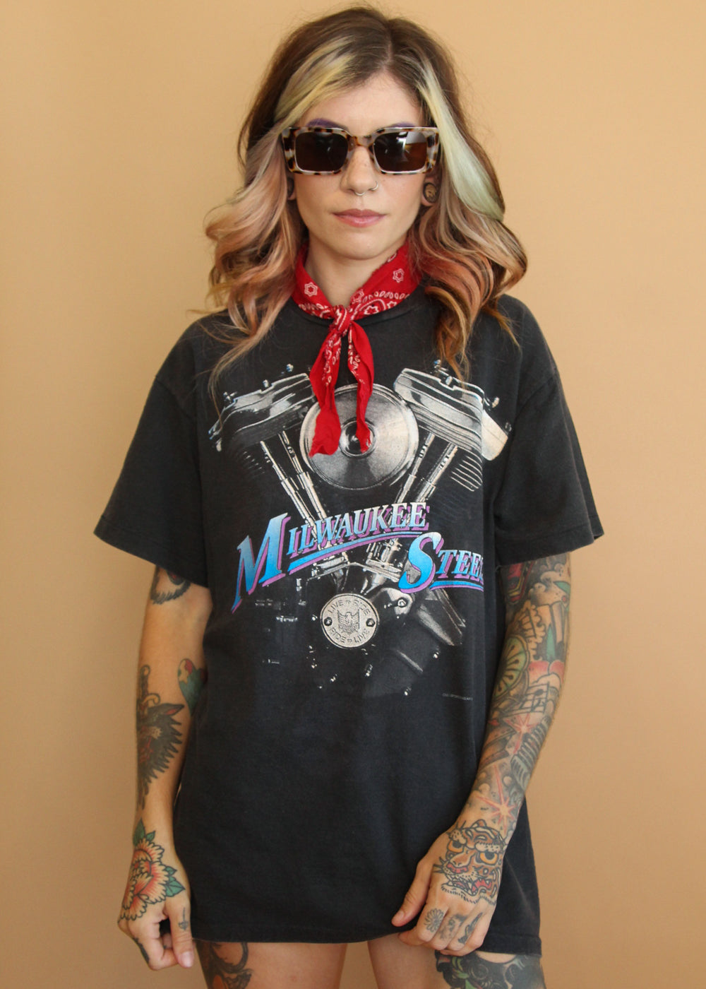 Vintage Milwaukee Steel CMJ Biker Tee – Electric West